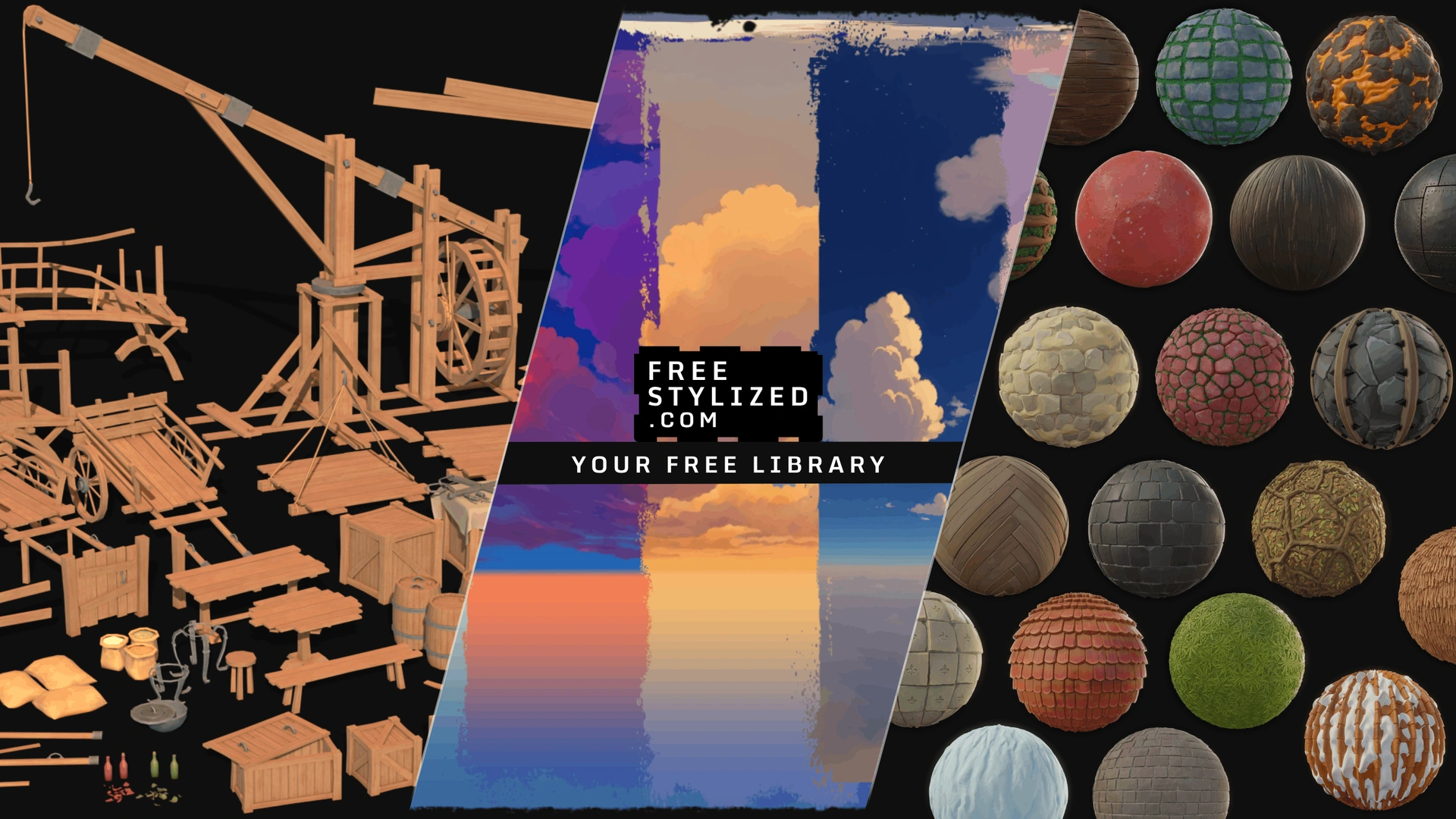 Stylized Asset Packs | FreeStylized